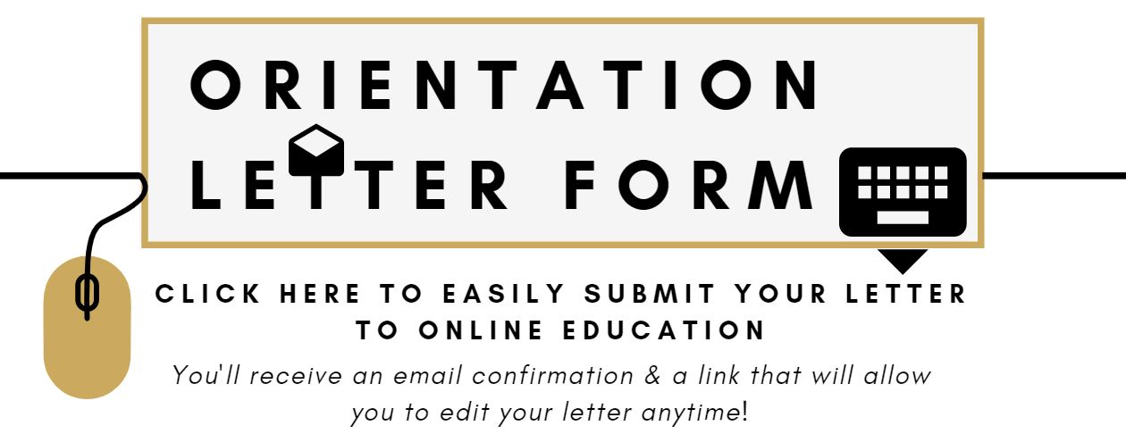 Instructor Guide to Orientation Letters